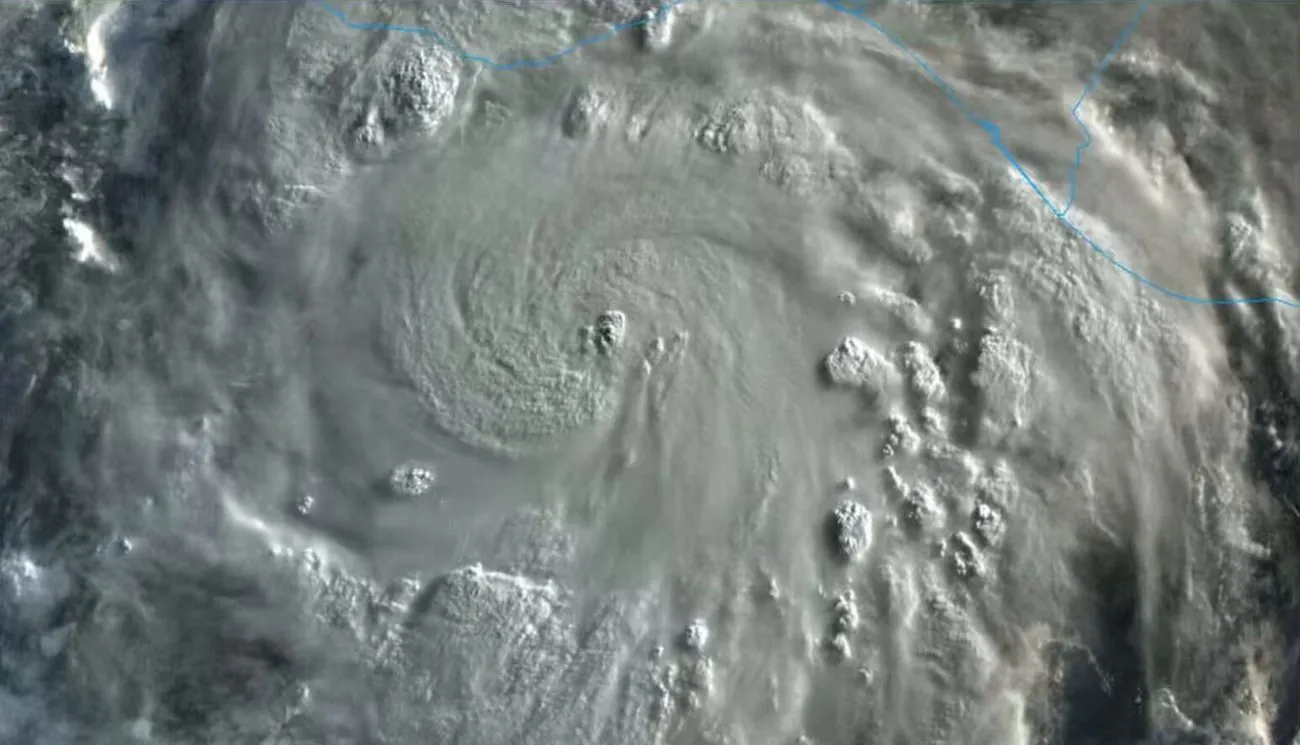 Hurricane "Eric" formed in the Pacific Ocean and is heading towards the ...