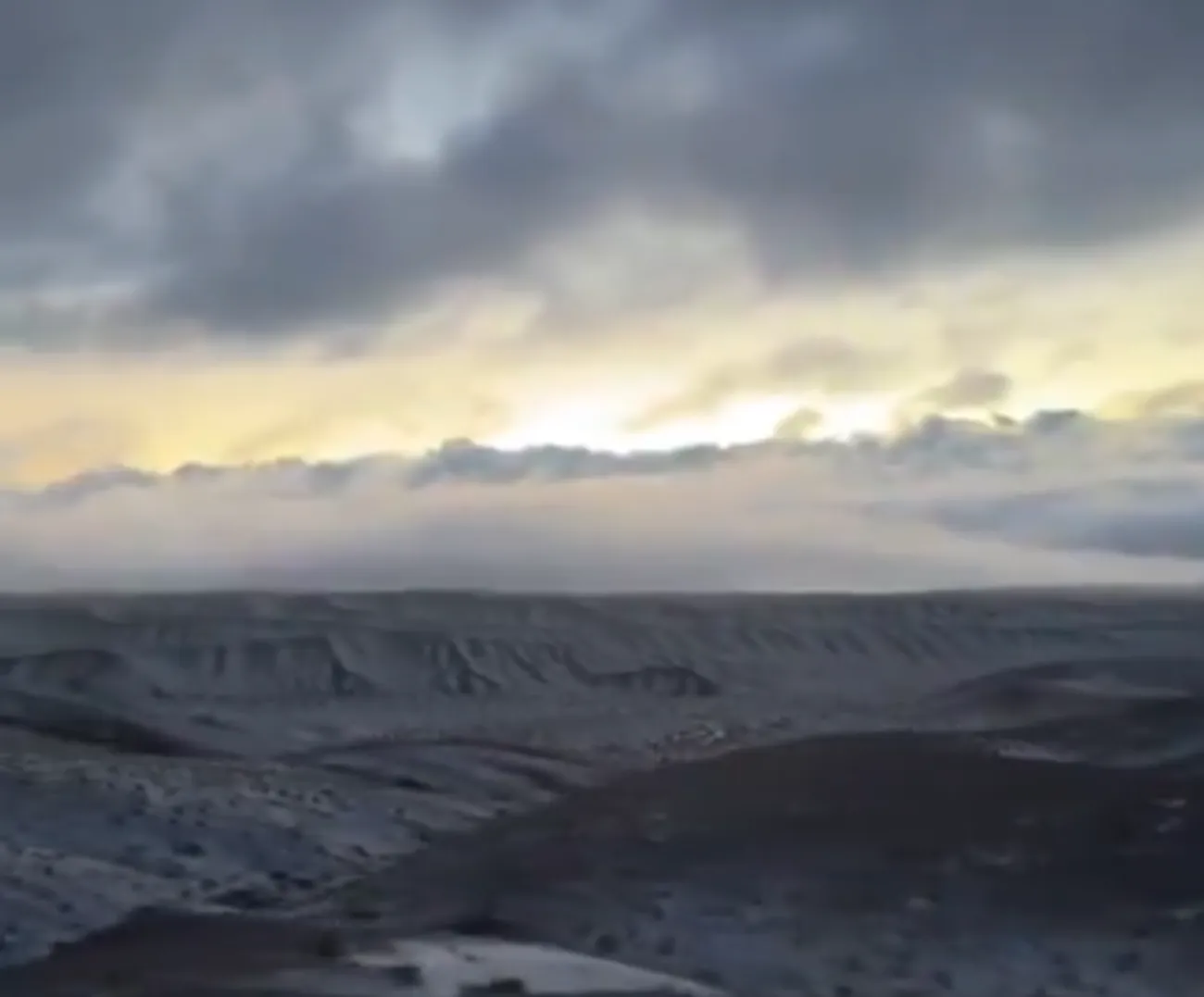Snow covered the world's driest desert, Atacama | УНН