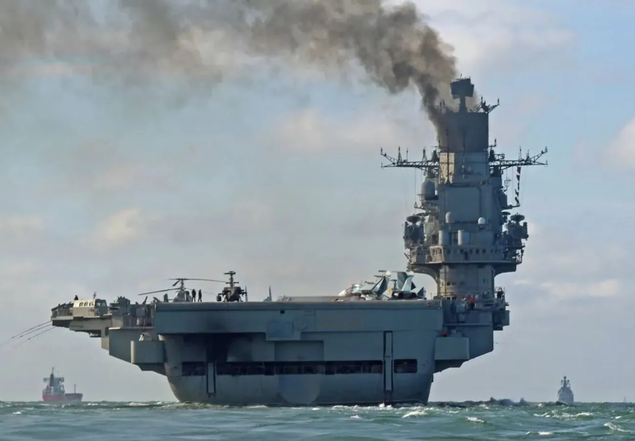 For scrap: the repair of Russia's only aircraft carrier "Admiral ...